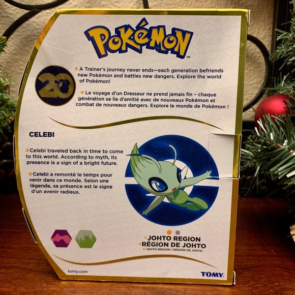Toys | Pokemon Tomy Clip N Carry Pokeball Celebi Figure Set | Poshmark